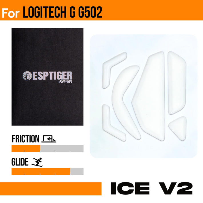 EspTiger Ice V2 Mouse Skates